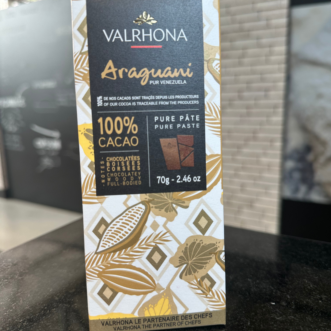 Tablette Chocolat ARAGUANI 100% cacao – Soprolux